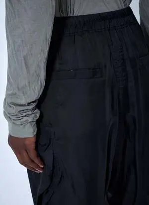 Rick Owens Cargobela Cargo Shorts - Black