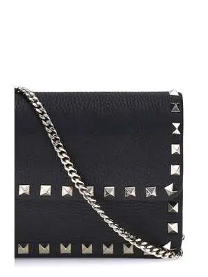 Valentino Garavani Rockstud Chain Wallet