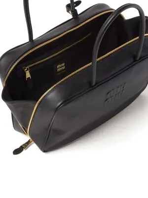 Miu Miu Leather Top Handle Bag