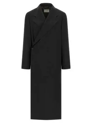 LEMAIRE Wool Crêpe Coat