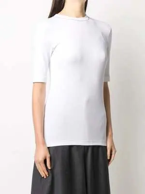 Brunello Cucinelli T-shirt With Monili Embellishment - Multicolor