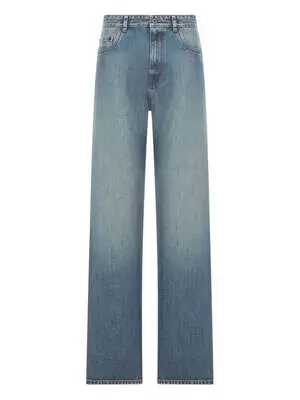 Miu Miu Straight Leg Jeans - Multicolor