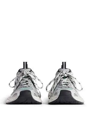 Balenciaga 3xl Distressed Effect Sneakers - Gray