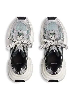 Balenciaga 3xl Distressed Effect Sneakers - Gray