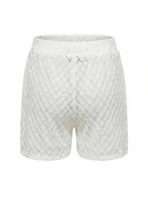 Missoni White Viscose Shorts - Multicolor