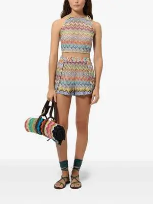 Missoni Sleeveless Twisted Neck Top - Multicolor