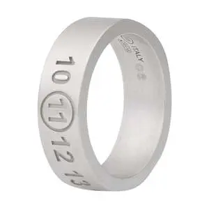 MAISON MARGIELA Numerical Ring - Silver
