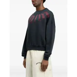 Palm Angels Cotton Elastane Lycra Sweatshirt