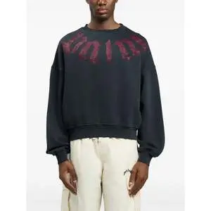 Palm Angels Cotton Elastane Lycra Sweatshirt