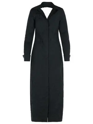 Max Mara Rovigo Cotton Blend Dress - Black
