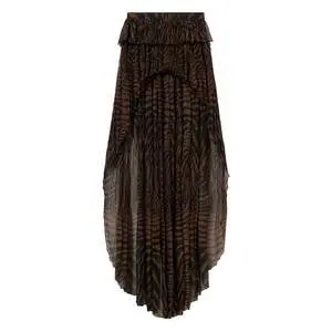 Blumarine Asymmetric Draped Skirt
