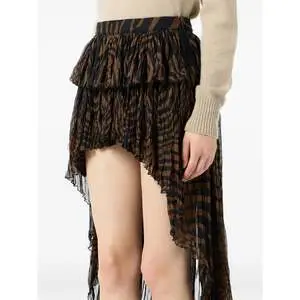 Blumarine Asymmetric Draped Skirt