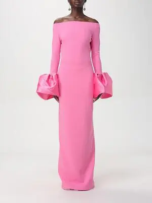 Solace London Strapless Gown - Pink