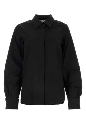 Max Mara MAX MARA Stretch Poplin Shirt Black