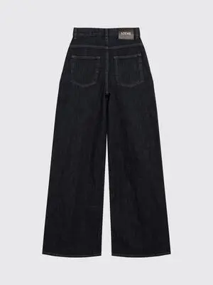 Loewe Wide Leg Jeans With Belted Waist