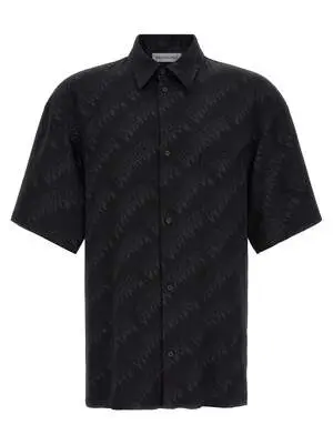 Balenciaga Logo Shirt - Black