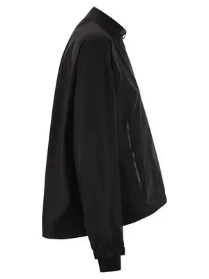 Herno Bomber Jacket With Zip - Black