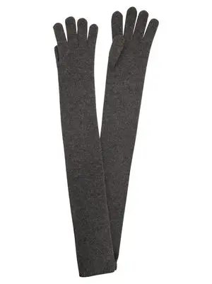 Max Mara Max Mara Timor Cashmere Long Gloves Multicolor