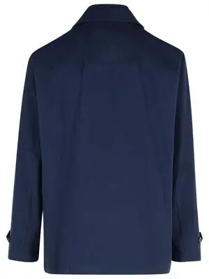 FAY Morning" Cotton Jacket With V-neckline And Double Zip Closure
