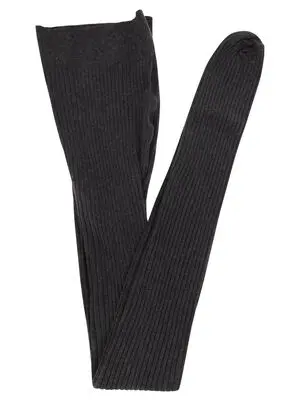 Max Mara Zavorra Ribbed Cotton Tights - Multicolor