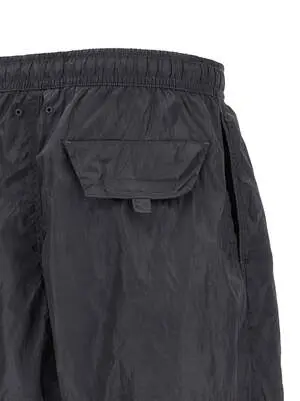 Stone Island Logo Print Swim Shorts