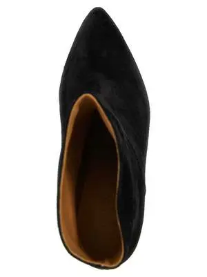 Isabel Marant Étoile Loline Suede Ankle Boots - Black