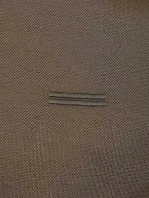 Zegna Short-sleeved Cotton Polo Shirt - Brown