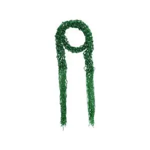 Dries Van Noten Beaded Fringed Necklace - Green