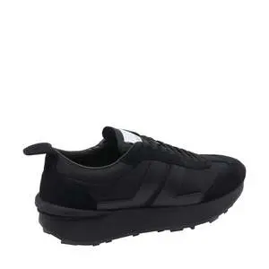 LANVIN Bumpr" Fabric And Suede Sneakers - Black