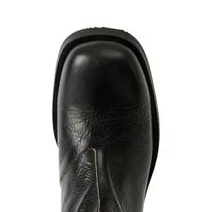 Our Legacy Leather Square Toe Boots