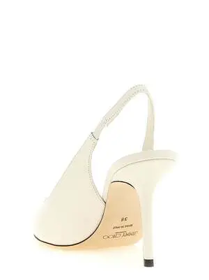 JIMMY CHOO Love Slingback - White