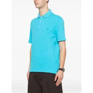 Isaia Polo Shirts - Blue