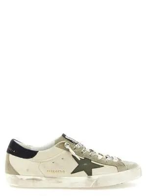 GOLDEN GOOSE Super-star Leather Sneakers - Multicolor