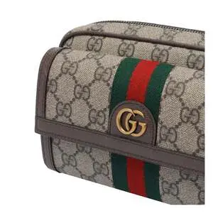 Gucci Ophidia Gg Supreme Canvas Mini Crossbody Bag - Gray