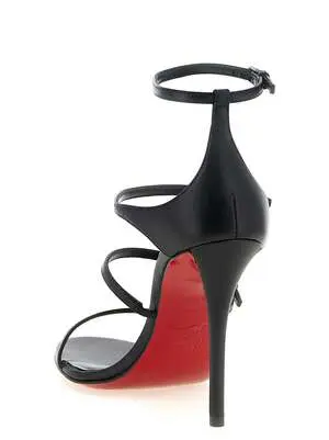 CHRISTIAN LOUBOUTIN Millenium Leather Sandals With Stiletto Heel