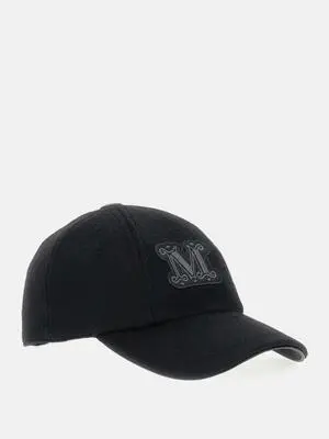Max Mara Logo Baseball Cap - Black
