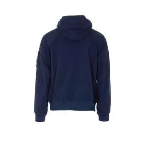 Stone Island Logo Light Soft Shell-r Jacket - Blue