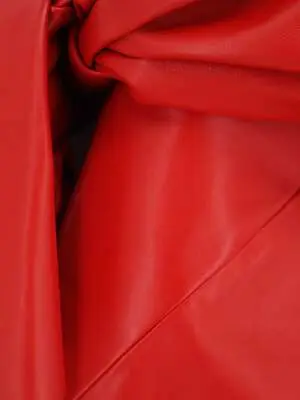 Givenchy Leather Bustier Dress With Bow Detail - Multicolor