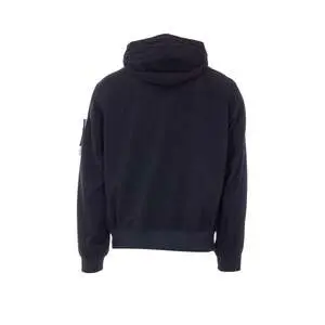 Stone Island Logo Light Soft Shell-r Jacket - Black