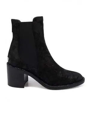 JIMMY CHOO Merril Suede Embellished Ankle Boots