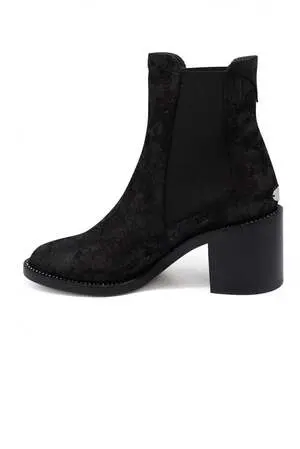 JIMMY CHOO Merril Suede Embellished Ankle Boots