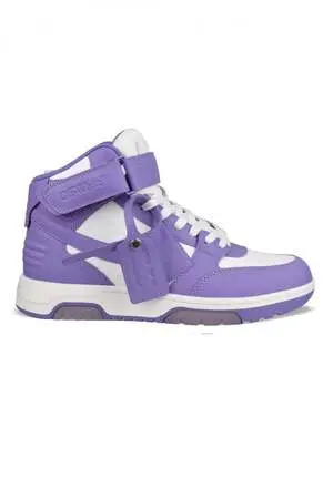 Off-White OFF-WHITE Out Of Office Mid-Top Sneakers Purple