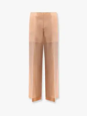 Alberta Ferretti ALBERTA FERRETTI Silk Trousers Multicolor
