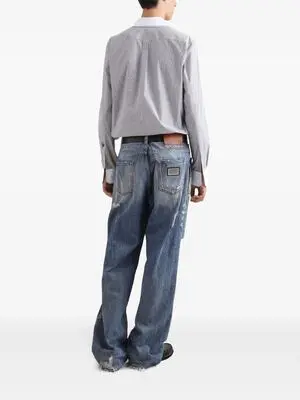 Dolce & Gabbana Striped Cotton Shirt