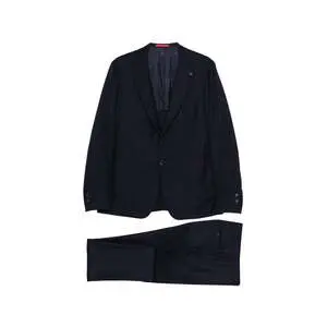 Isaia Suits Single Breasted Suits - Blue