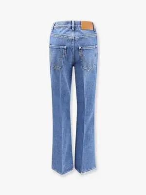 Bottega Veneta Flared Cotton Jeans - Multicolor