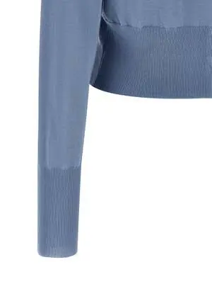 VIVIENNE WESTWOOD Bea Cropped Cardigan - Blue