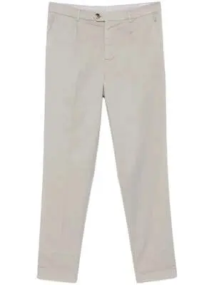 Brunello Cucinelli Garment-dyed Leisure Fit Pants - Multicolor