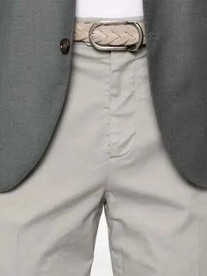 Brunello Cucinelli Garment-dyed Leisure Fit Pants - Multicolor
