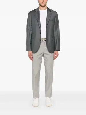 Brunello Cucinelli Garment-dyed Leisure Fit Pants - Multicolor